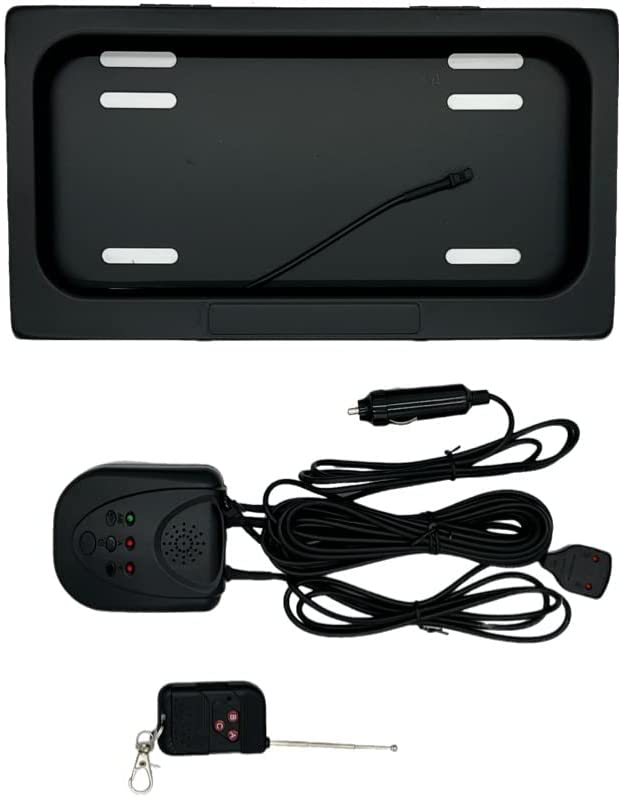 Stealth Motorized License Plate Frame & Cover – Ballade Sports