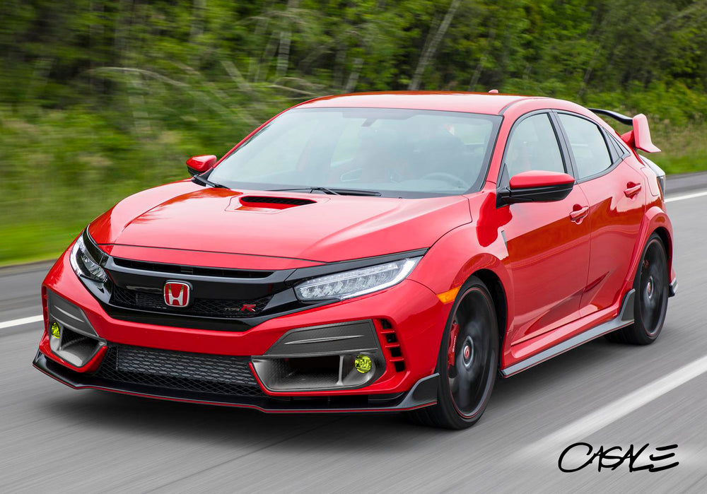 Casale Design 17-21 Civic Type R FK8 Ducted Bumper Garnishes – Ballade ...