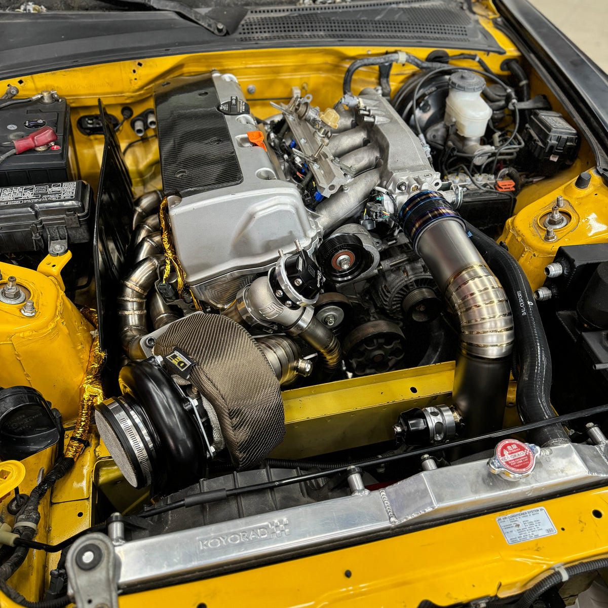 Ballade Sports S2000 GT35 K Swap Titanium Turbo Kit