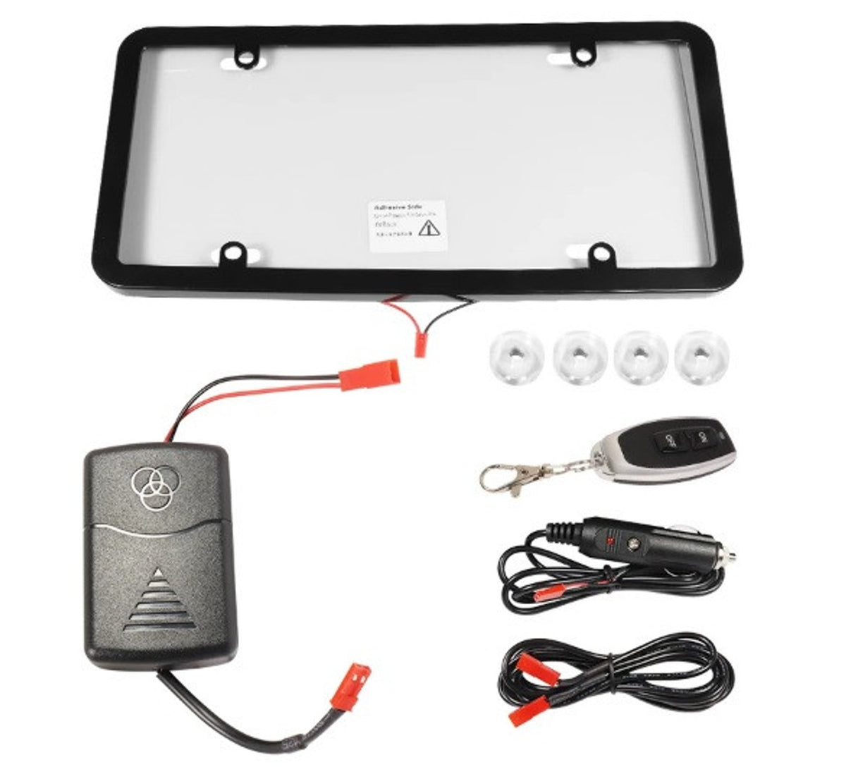 Stealth Electronic License Plate Blur Frame – Ballade Sports