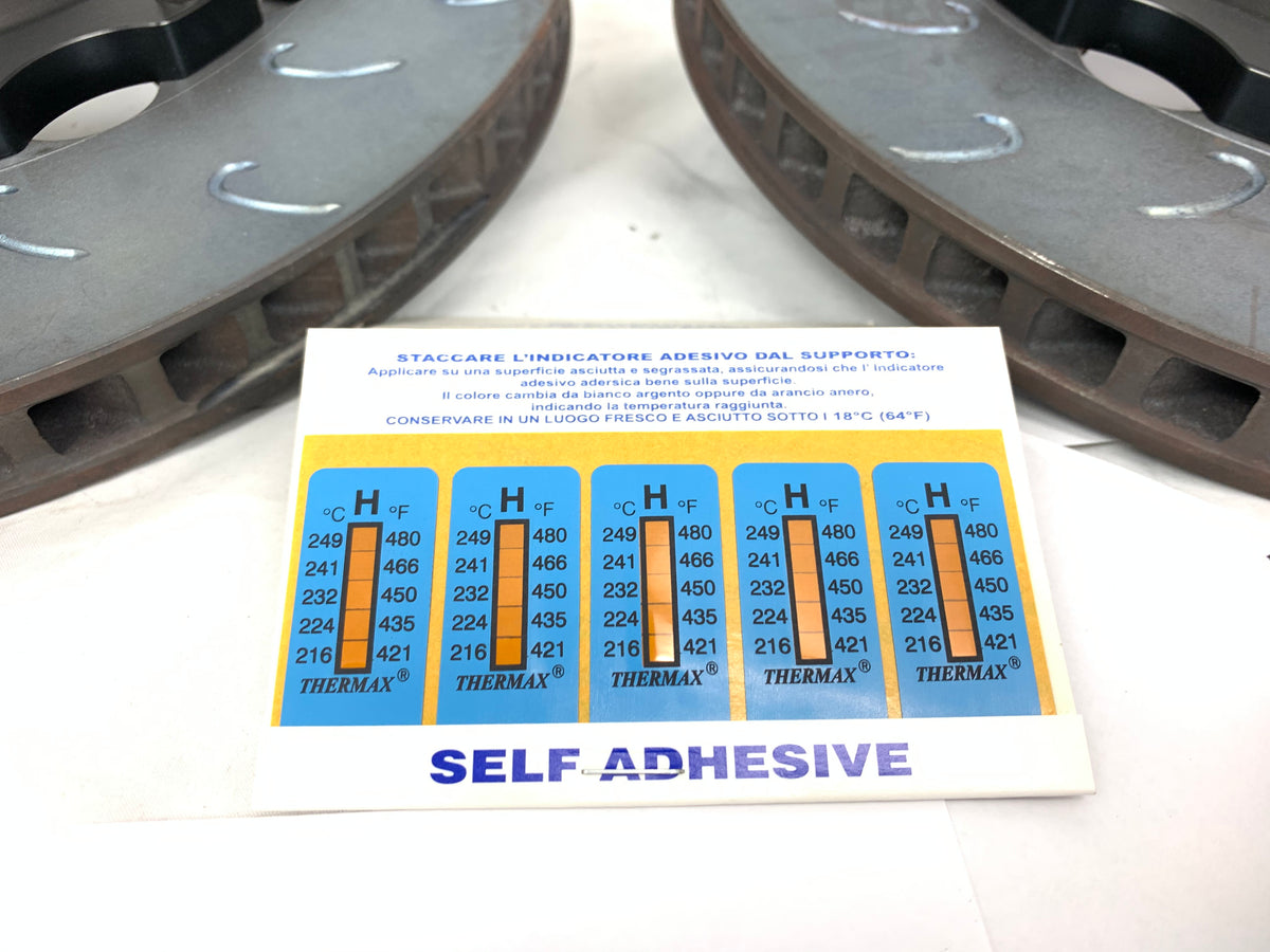 Thermal Heat Temperature Brake Stickers 5 Pack – Ballade Sports