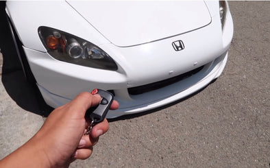 Electric Flip Up Front License Plate Frame – Ballade Sports